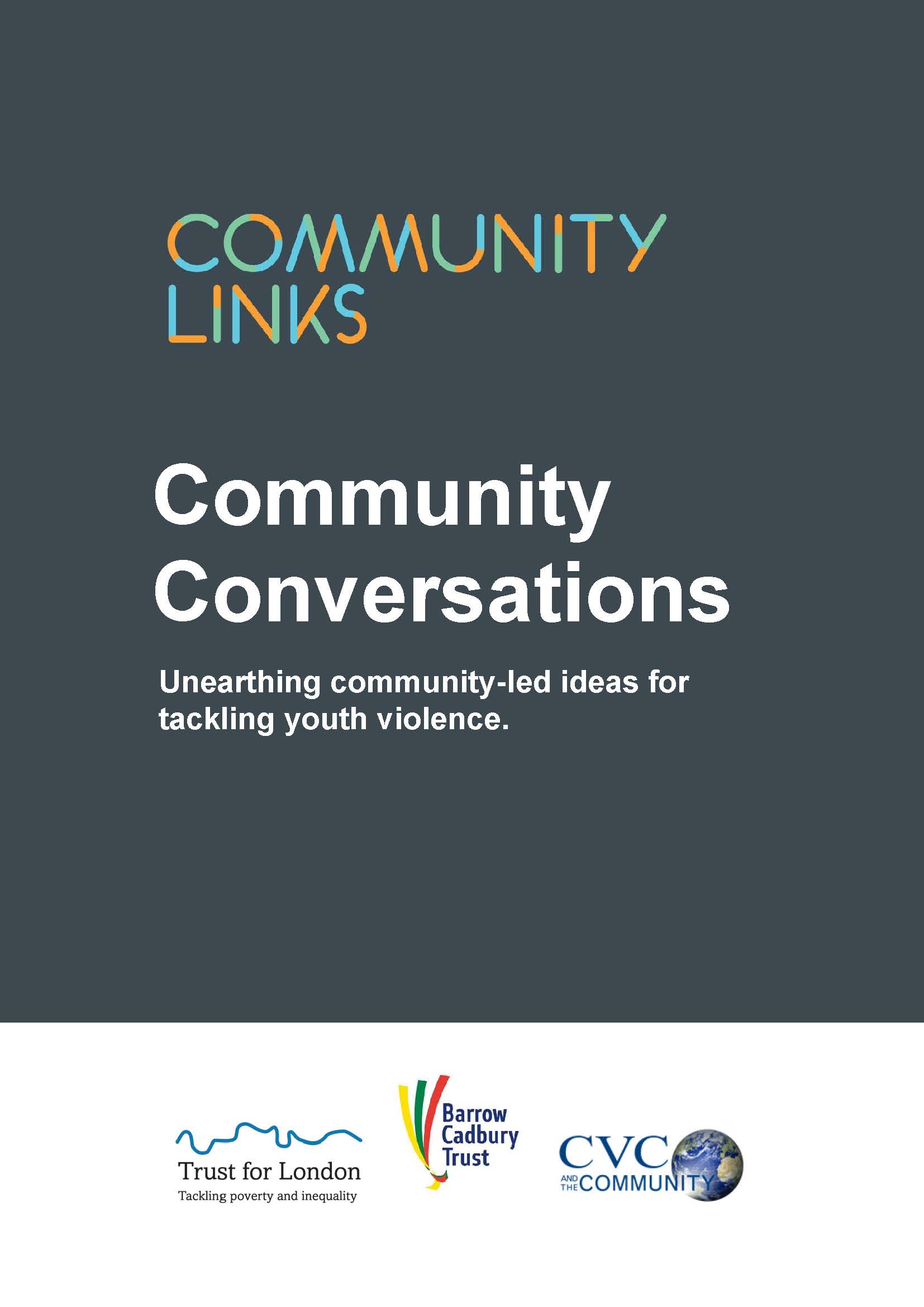 Community conversations: Unearthing community-led ideas for tackling ...